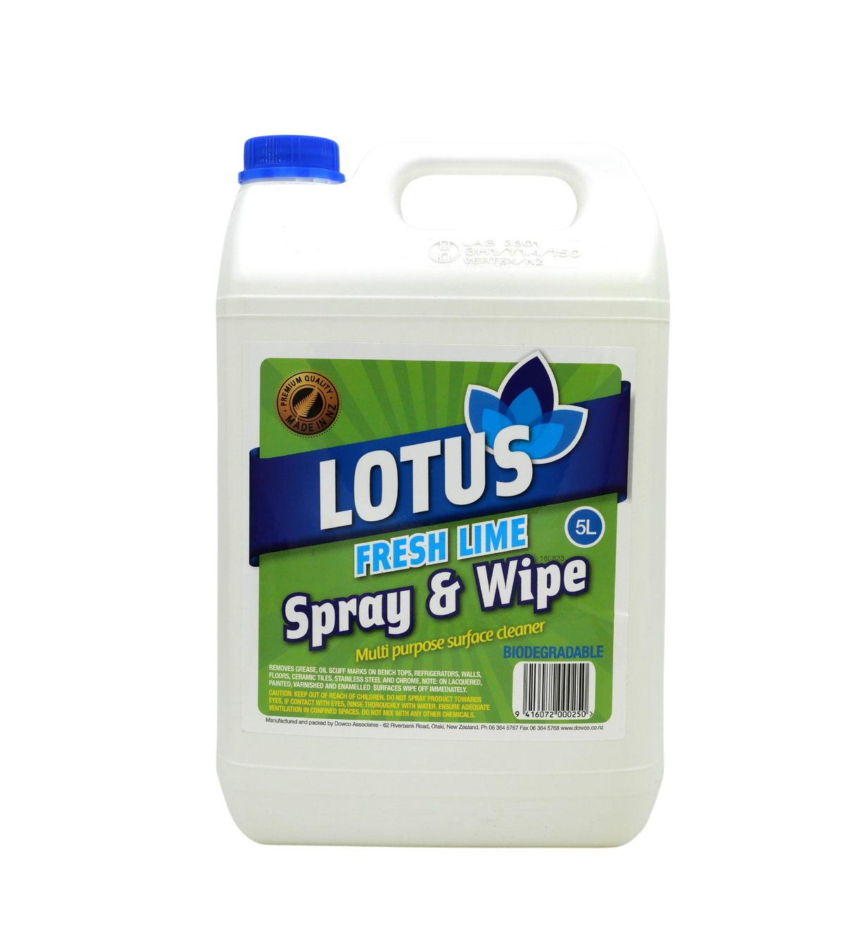 Lotus Spray and Wipe 5L – Core Hygiene