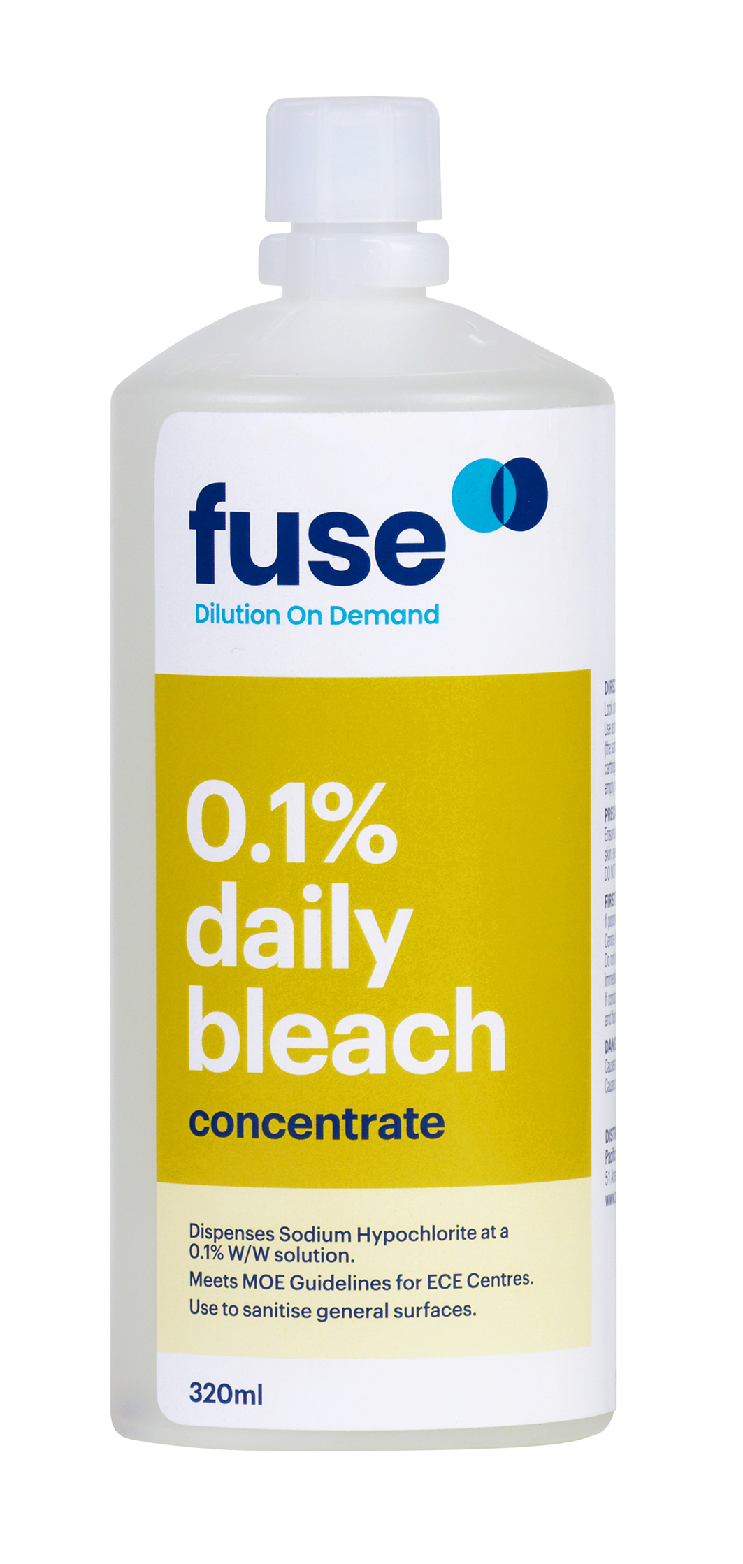 Fuse 0.1% Daily bleach concentrate - Cartridge – Core Hygiene