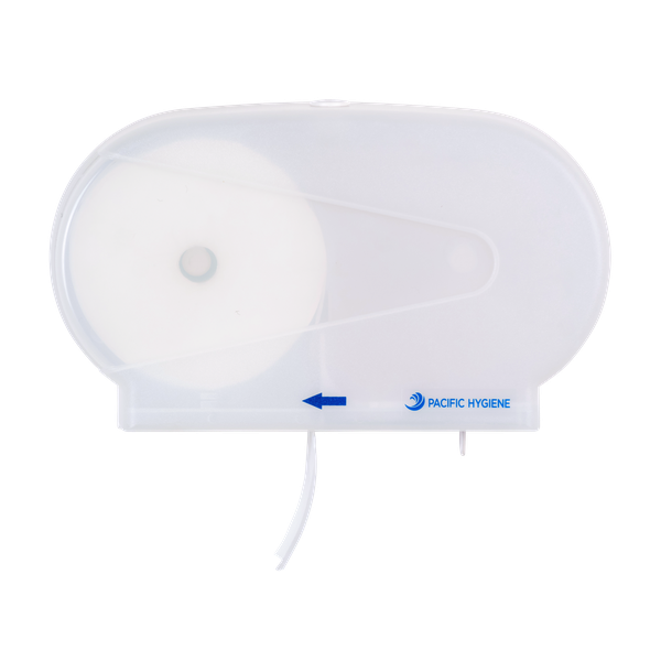 Pacific Hygiene Double Mini Jumbo Dispenser - White – Core Hygiene