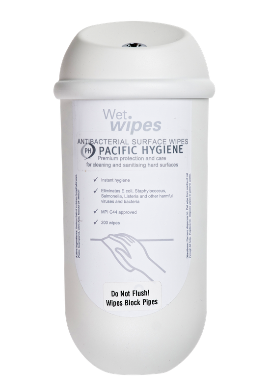Wet Wipe Dispenser (White) – Core Hygiene