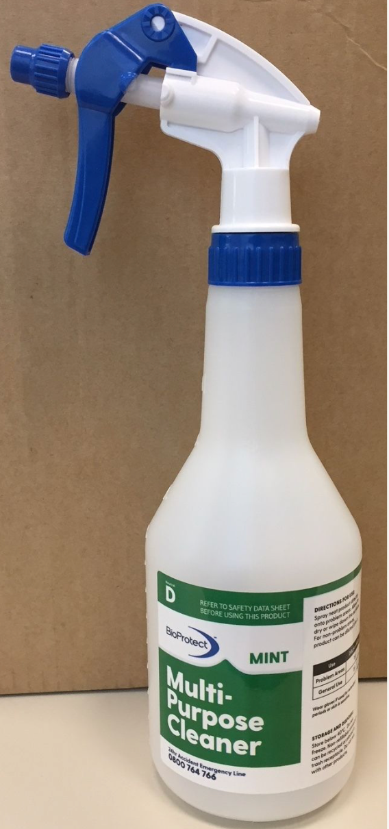 BioProtect Multi-Purpose Cleaner 550ml Spray Bottle – Core Hygiene